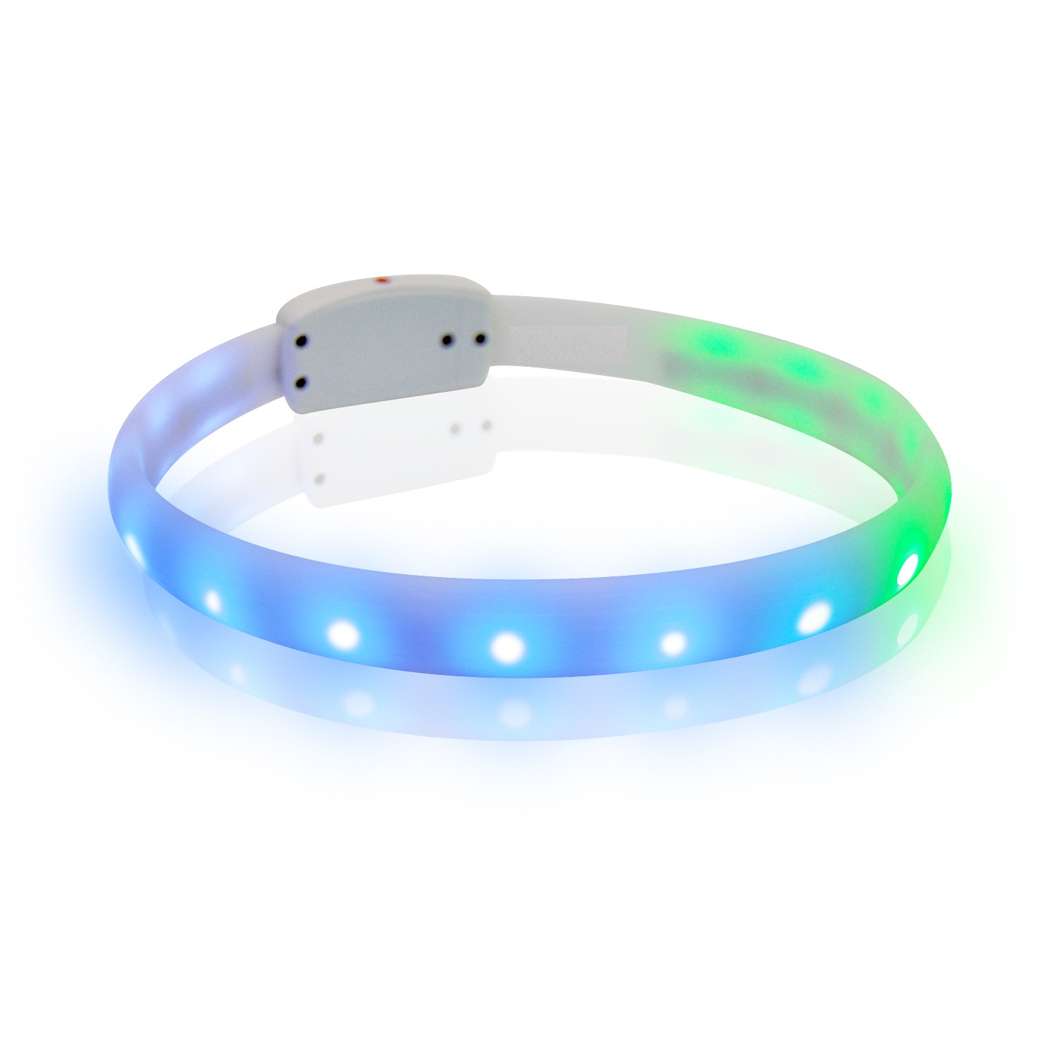 AIDI Pet LED Silicone RGB Dog Collar